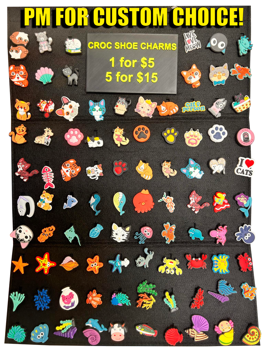 CROC CHARMS JIBBITZ – Gallery Aquatica