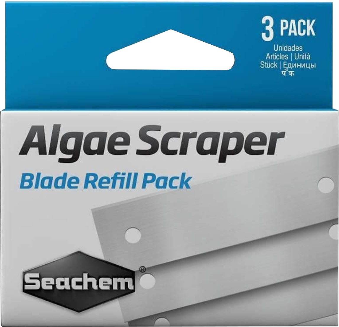 SEACHEM ALGAE SCRAPER REFILL PACK – Gallery Aquatica