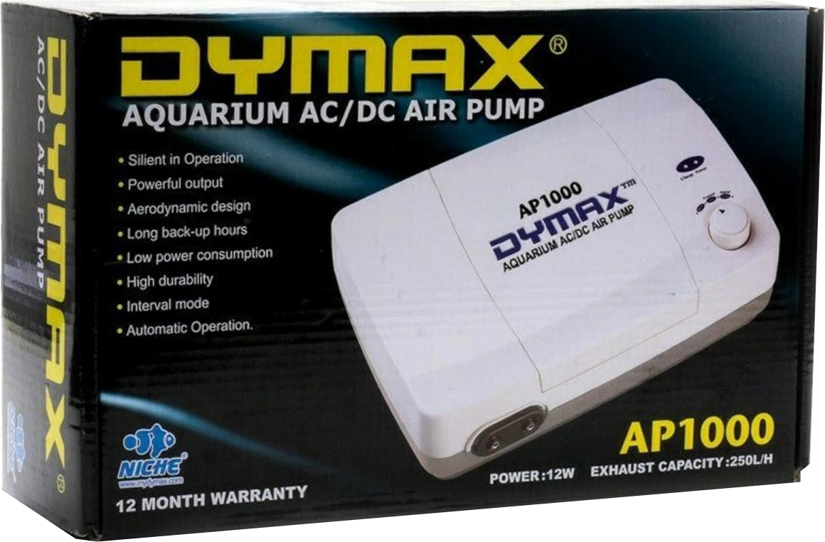 DYMAX AP1000 AIR PUMP – Gallery Aquatica