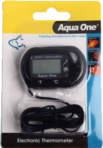 AQUA ONE ELECTRONIC THERMOMETER – Gallery Aquatica