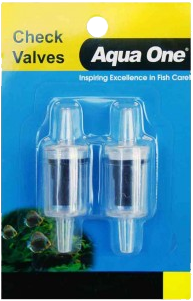 AQUA ONE CHECK VALVES 2 PACK – Gallery Aquatica