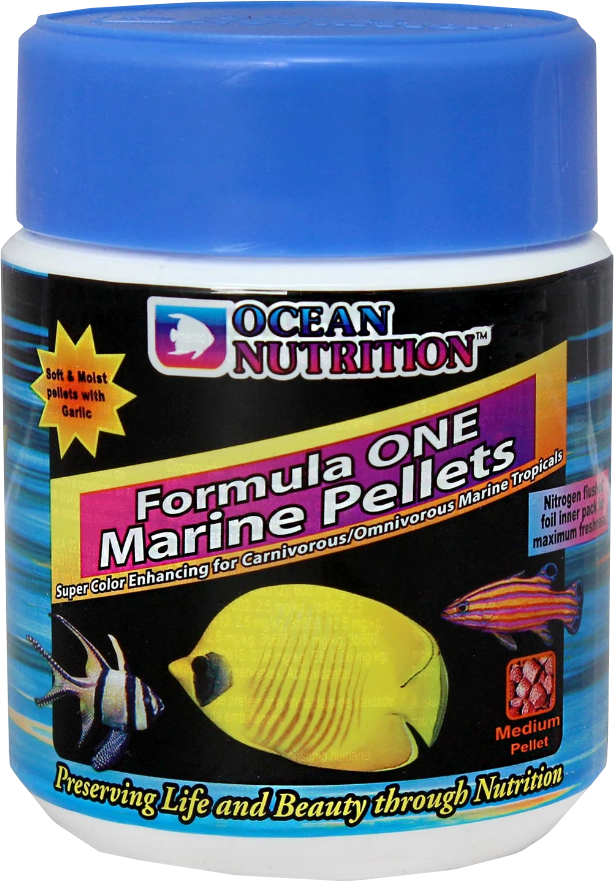 OCEAN NUTRITION FORMULA ONE MARINE PELLETS S – Gallery Aquatica