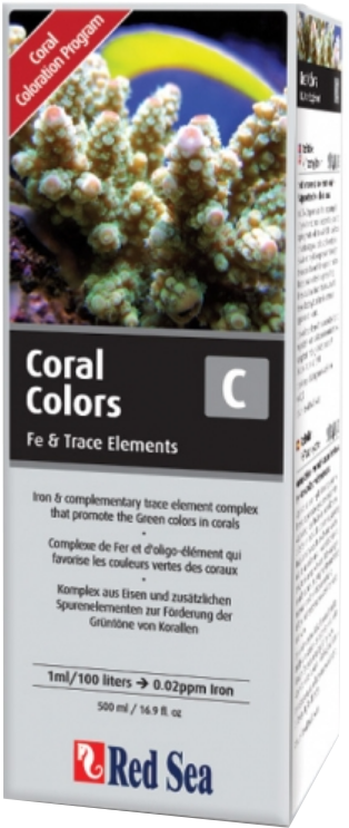 RED SEA CORAL COLOURS C 500ML – Gallery Aquatica