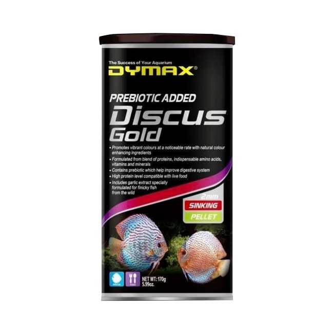DYMAX DISCUS GOLD – Gallery Aquatica