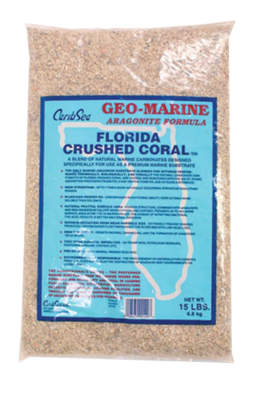 CARIBSEA FLORIDA CRUSHED CORAL 6.8KG – Gallery Aquatica
