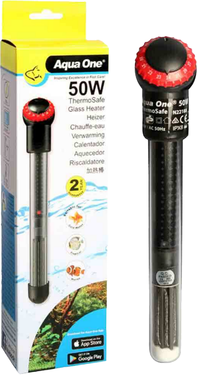 AQUA ONE THERMO SAFE HEATER – Gallery Aquatica