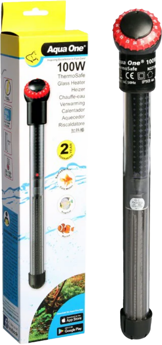 AQUA ONE THERMO SAFE HEATER – Gallery Aquatica