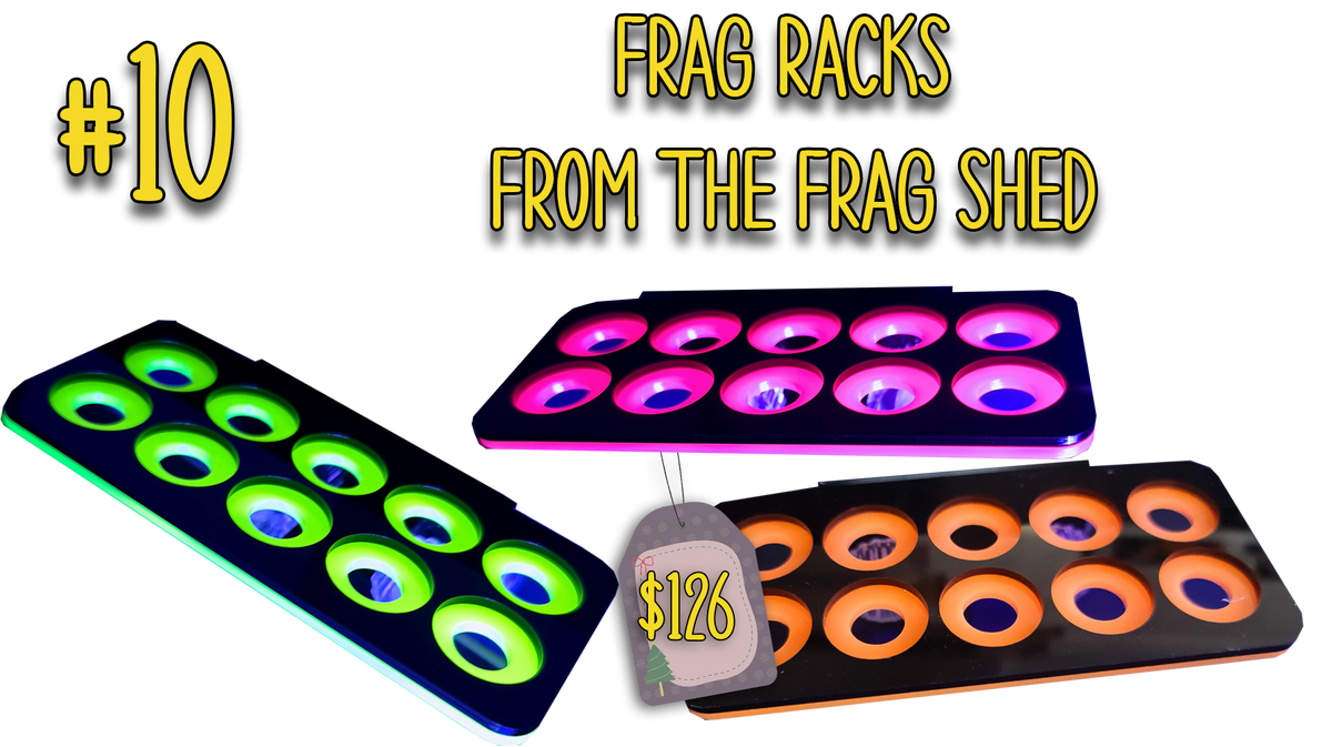 Frag Shed Frag rack Christmas pack – Gallery Aquatica