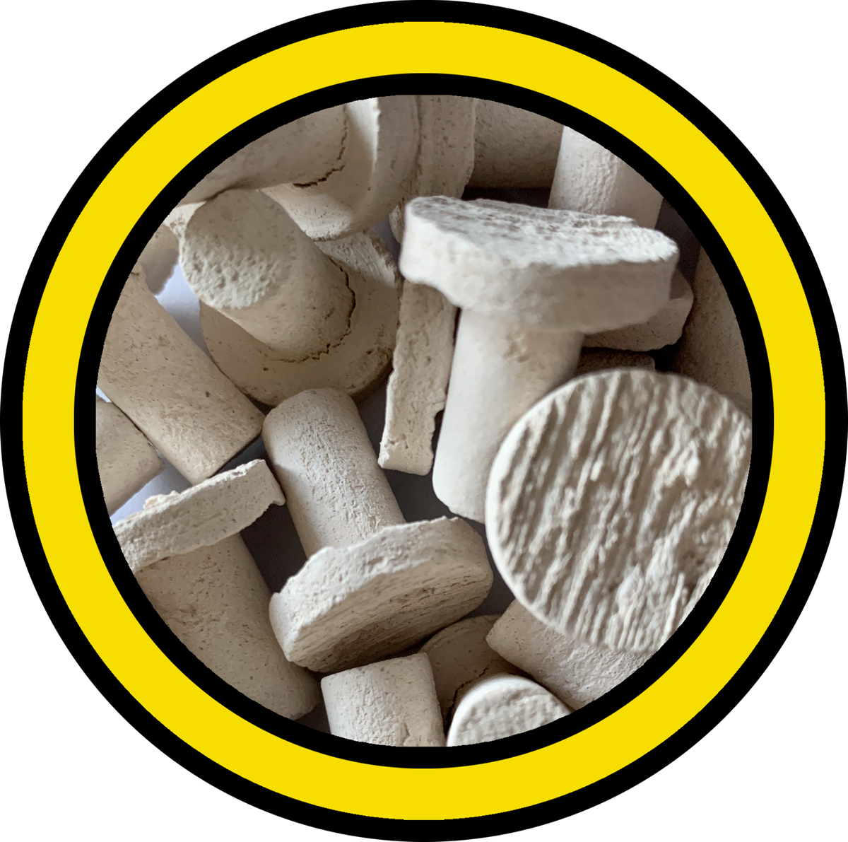 CERAMIC FRAG TILES - SMALL ROUND WITH STEM – Gallery Aquatica